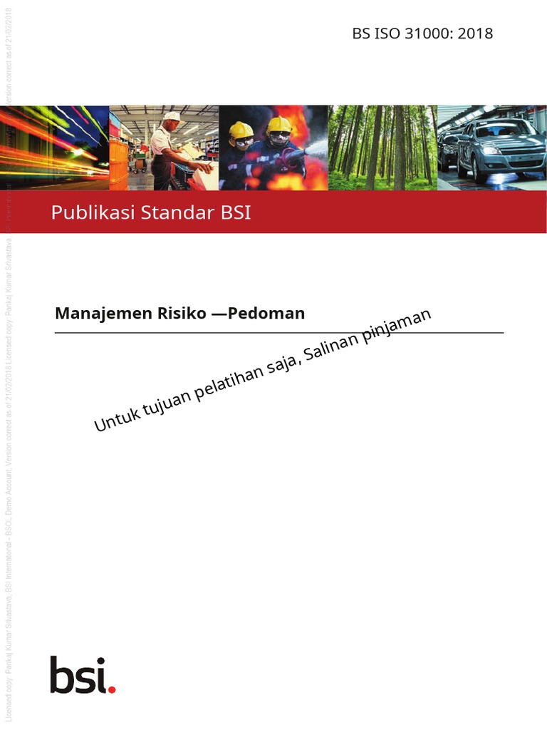 ISO 31000.2018 - Risk Management - Guidelines - En.id | PDF