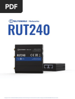 Rut200 Datasheet 2024 v14 | PDF | Port (Computer Networking) | Computer ...