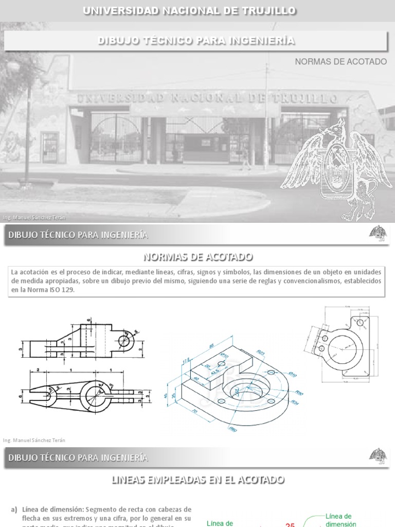 01D - Normas de Acotado | PDF | Geometría
