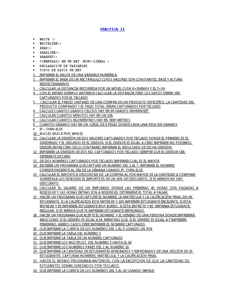 Practica Ii - Prog3 | PDF