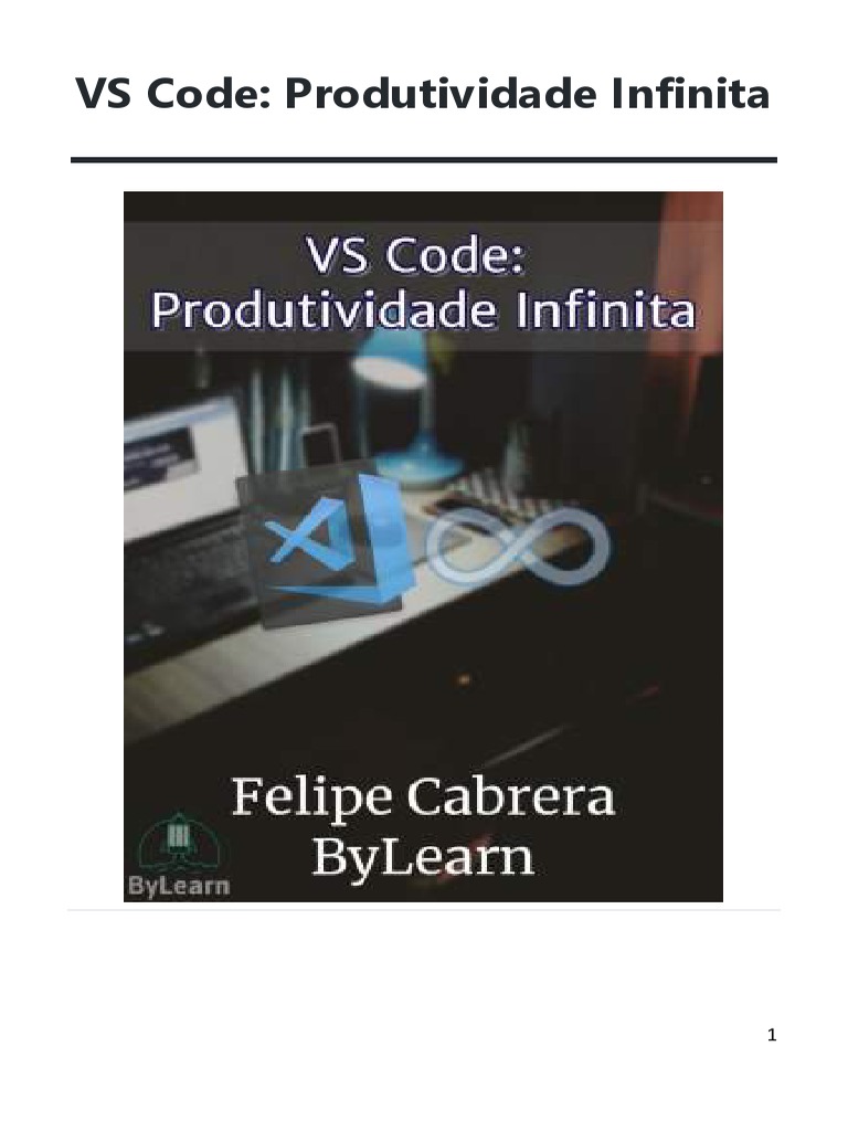 Ebook VS Code - Produtividade Infinita | PDF | Linguagem de script ...