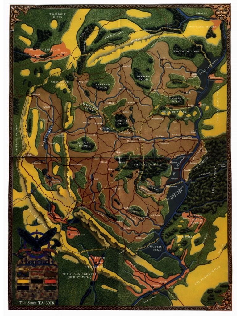 Mapa - de - La - Comarca - 42x52 | PDF