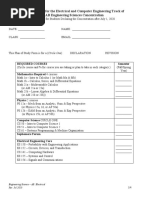 CSUF Mechanical Engineering Flowchart | PDF | Physical Sciences ...