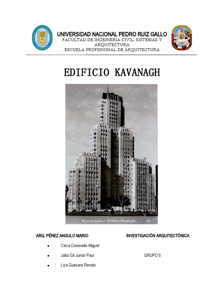 Edificio Kavanagh | PDF | Torre | Buenos Aires
