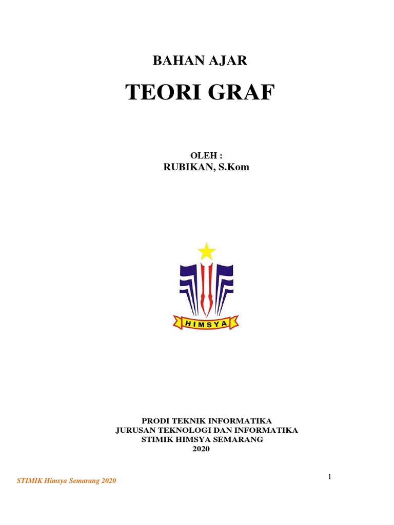 Bahan Ajar Teori Graf | PDF