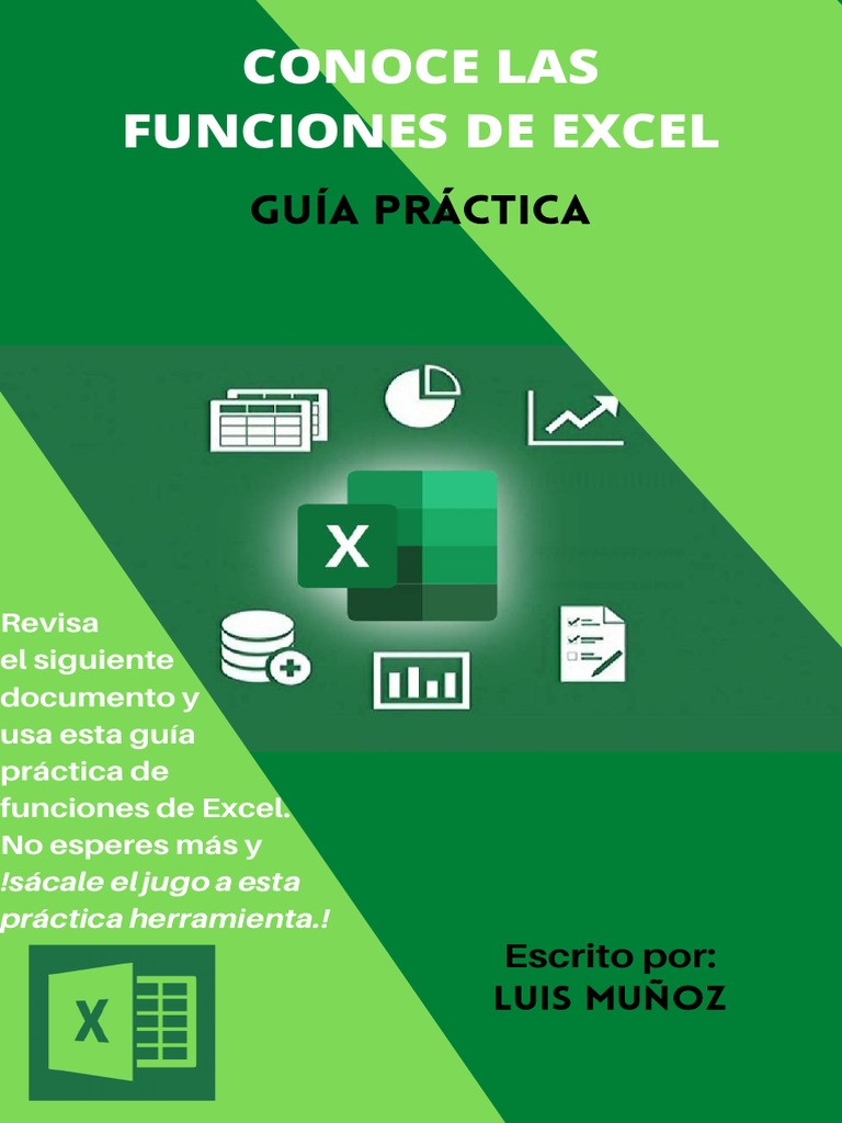 Conoce Las Funciones de Excel | PDF | Microsoft Excel | Informática