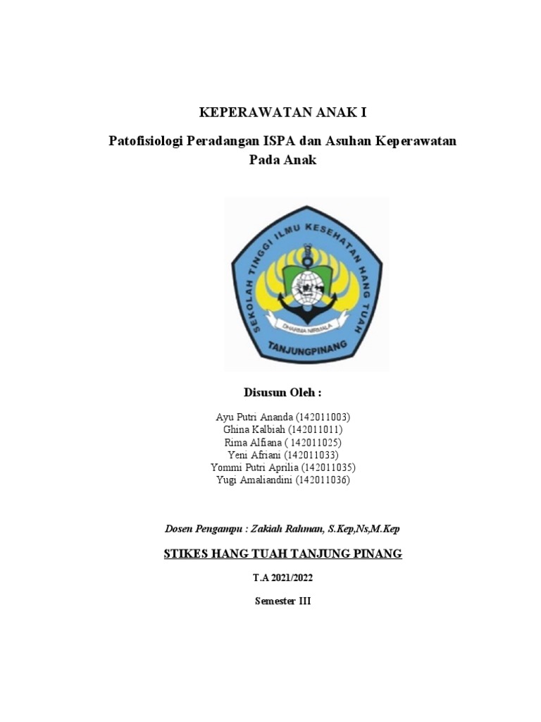 Askep Ispa | PDF | Sains & Matematika