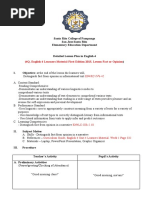 A Detailed Lesson Plan in English III | PDF | Lesson Plan ...