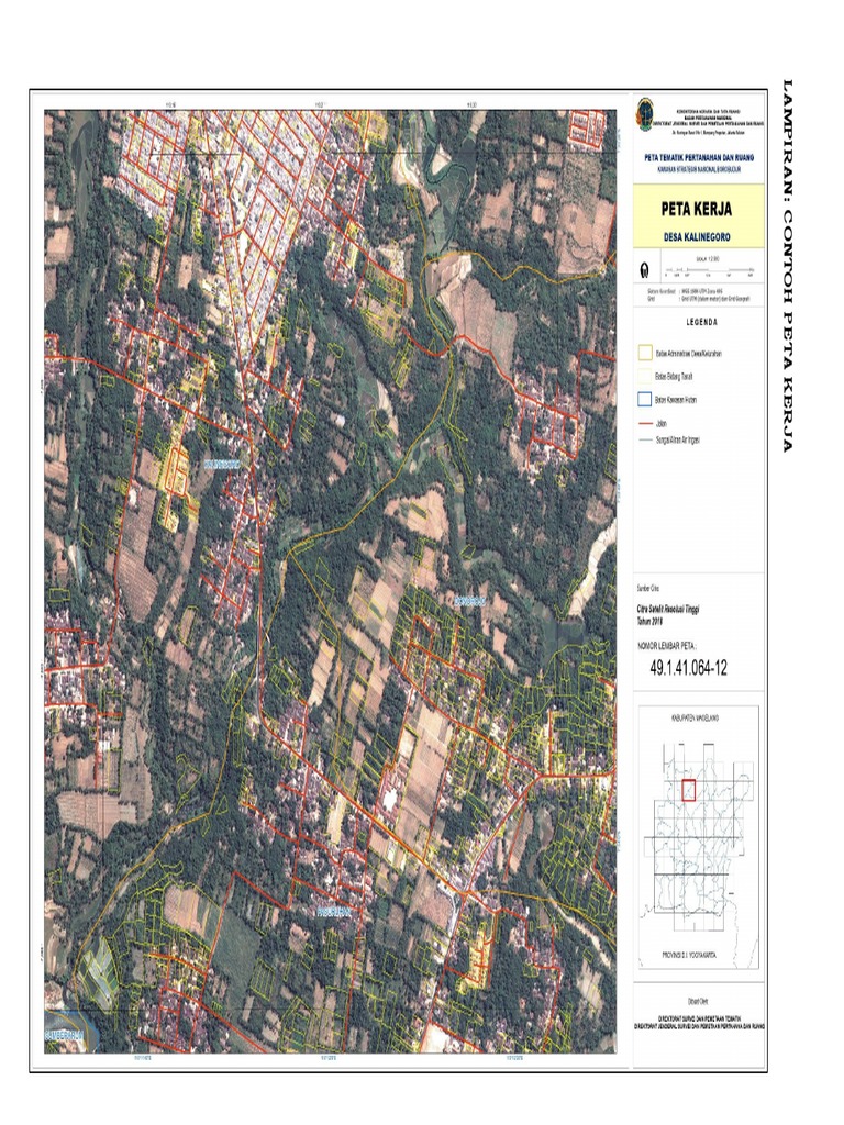 Layout Peta TEMATIK | PDF