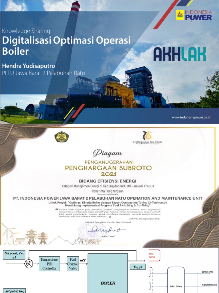 KS-Digitalisasi Optimasi Operasi Boiler | PDF