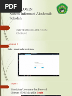Panduan Penggunaan SIMAWA UM Jambi | PDF