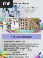 Analisis Keuangan Studi Kelayakan Apotek | PDF