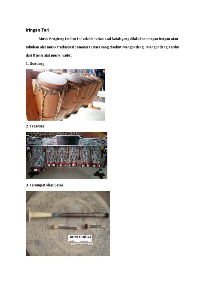 Iringan Tari Tor Tor | PDF