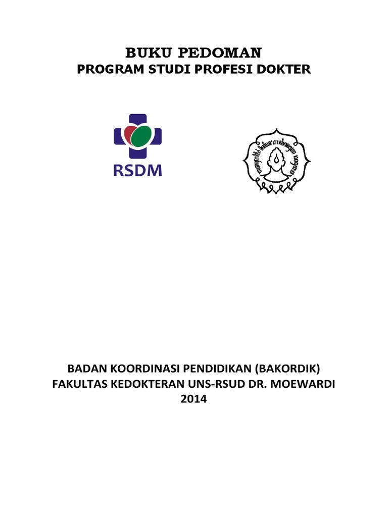 Buku Pedoman: Program Studi Profesi Dokter | PDF