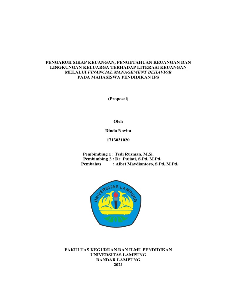 Dinda Novita - Revisi Proposal Sempro | PDF | Seni