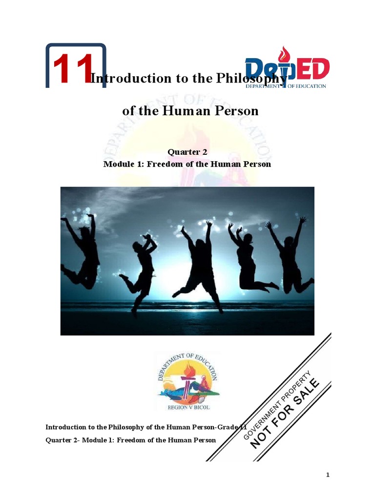 Intro To The Philosophy of The HP Q2 Module 1 | PDF | Free Will | Choice