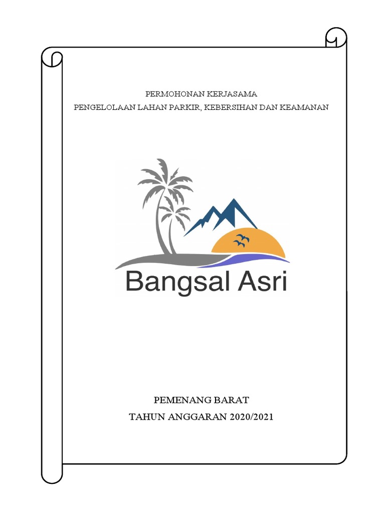 Kaper Proposal Pokdarwis | PDF