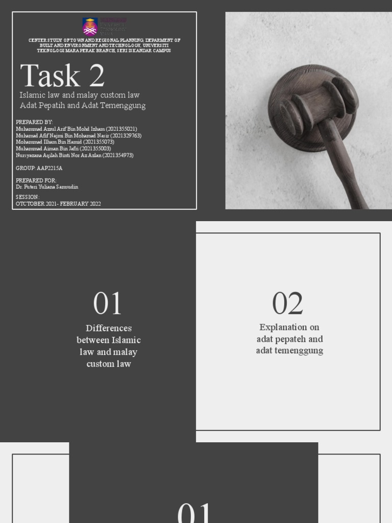 Law Lesson - by Slidesgo | PDF | Malaysia | Government