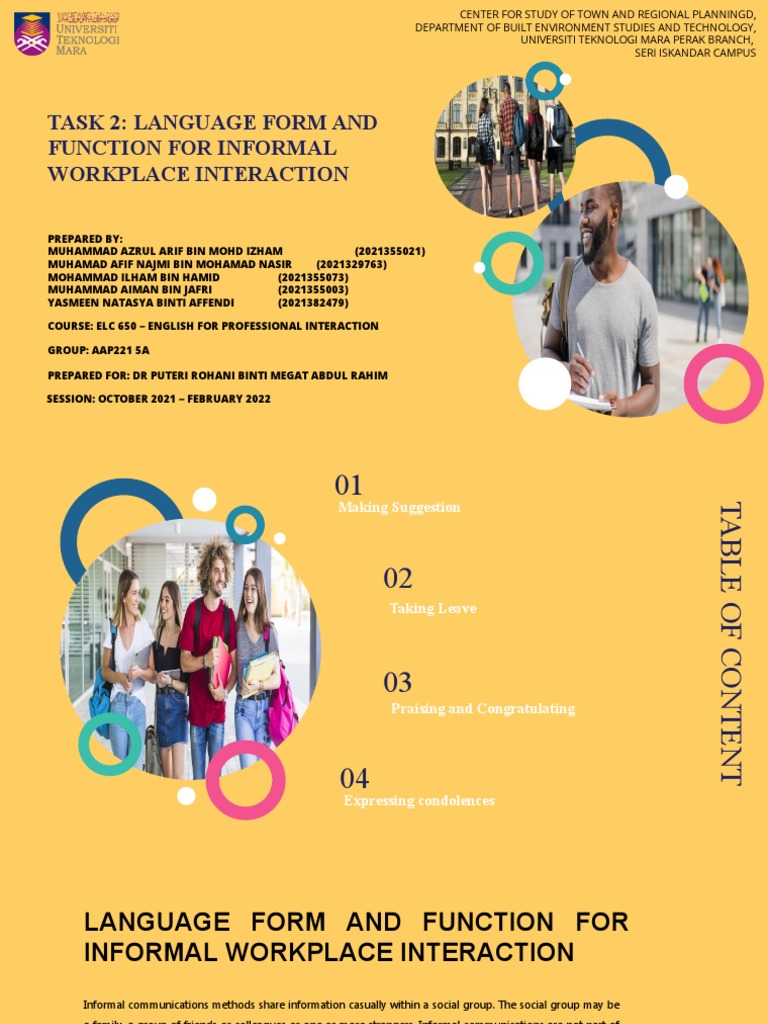 Task 2 Language Form and Function | PDF | Cognition | Psychological Concepts