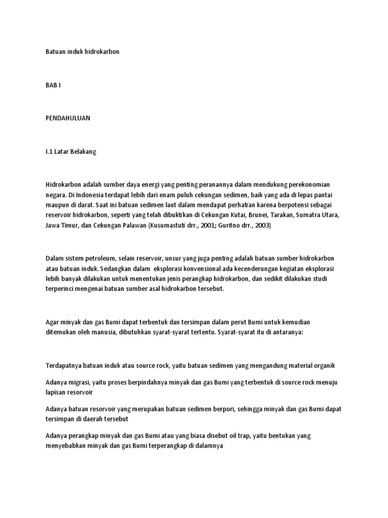 Batuan Induk | PDF