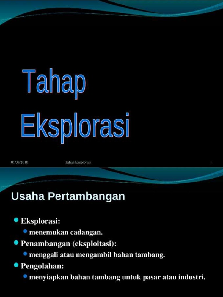Tahap2 Eksplorasi | PDF