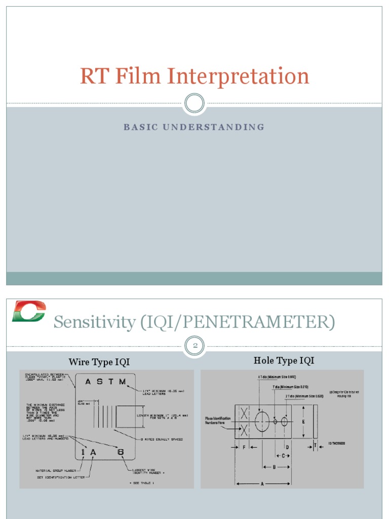 RT Film Interpretation | PDF | Construction | Welding