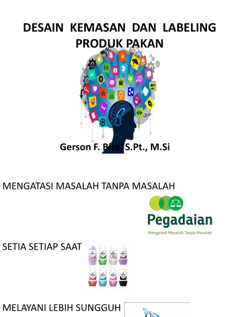 Desain Kemasan Dan Labeling | PDF