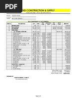 Quotation For Tent Material | PDF