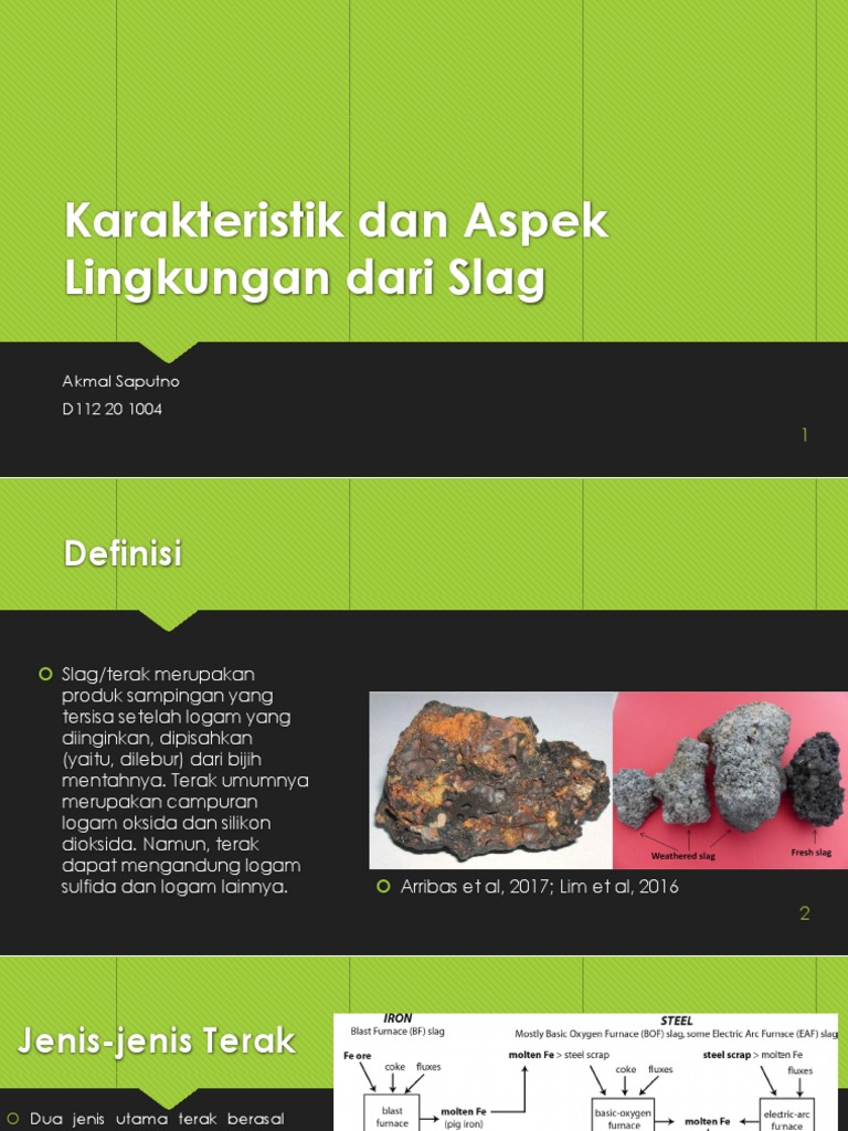 Karakteristik Dan Aspek Lingkungan Dari Slag | PDF