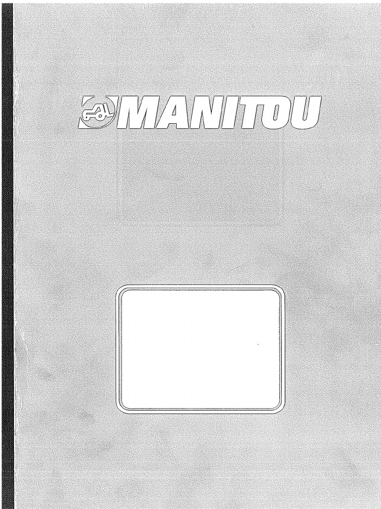 Manitou MT 845-1740 547751FR | PDF