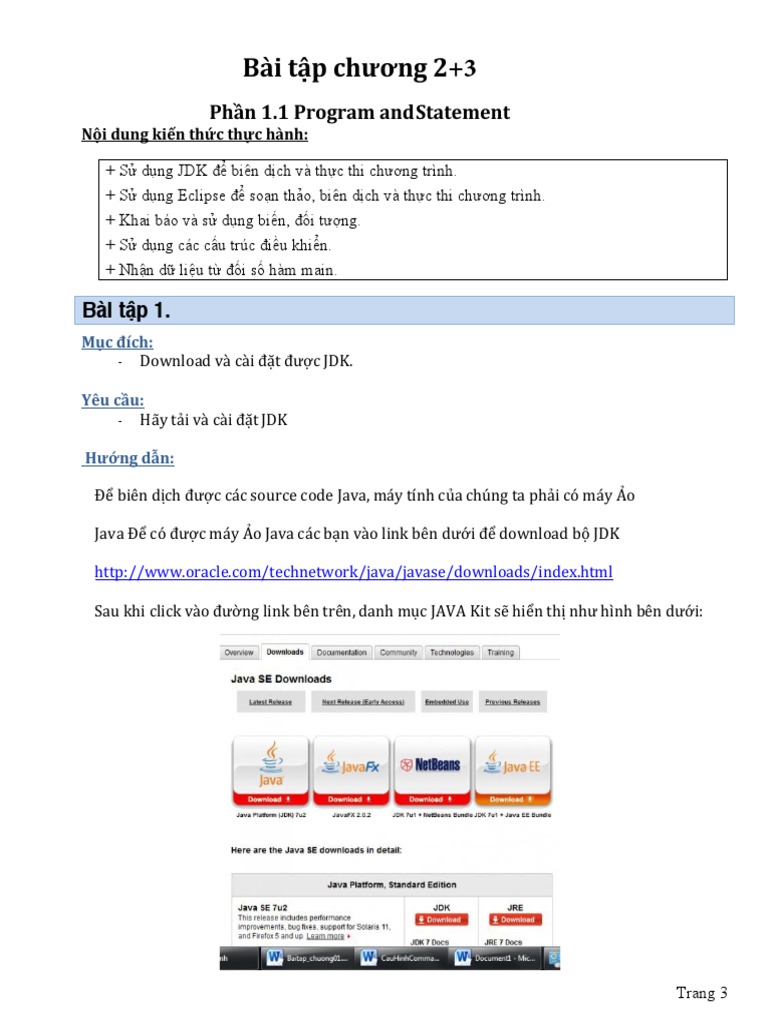 BTC2 - 3 - Program and Statement - Objects and Primitive Data - Writing Class | PDF