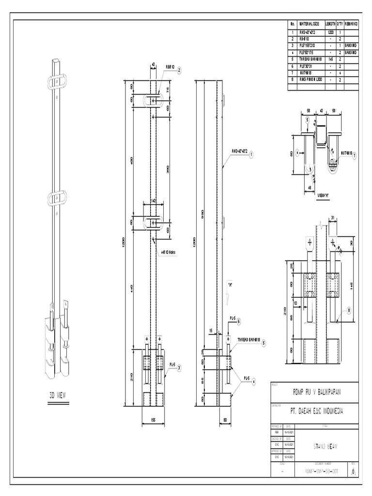 Beam Post - Daeah | PDF