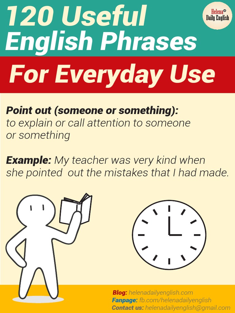 120 Useful English Phrases For Everyday Use | PDF