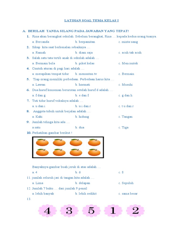LTH Soal KLS 1 | PDF