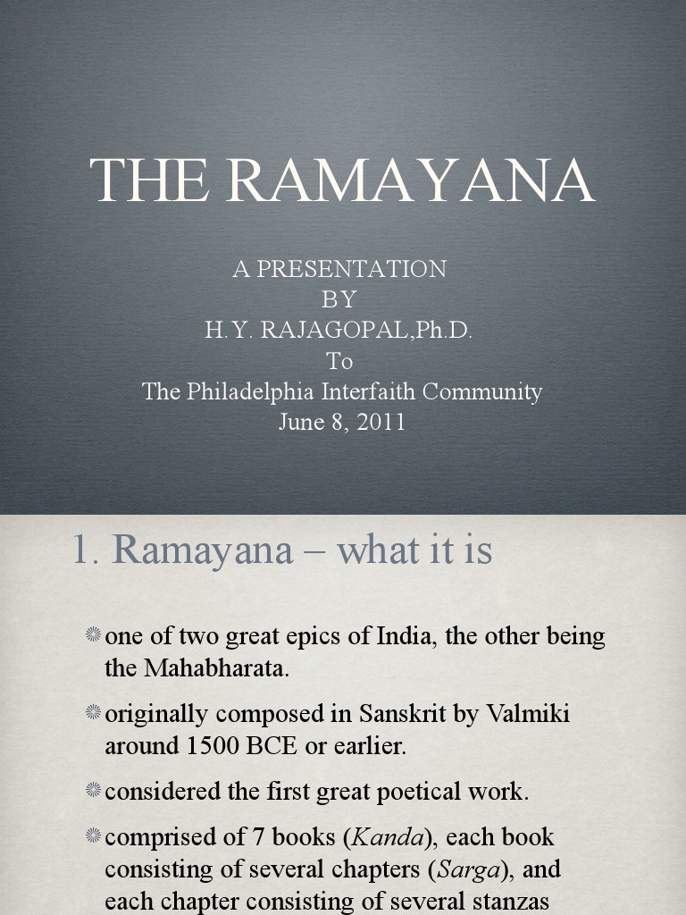 Ramayana | PDF | Ramayana | Rama