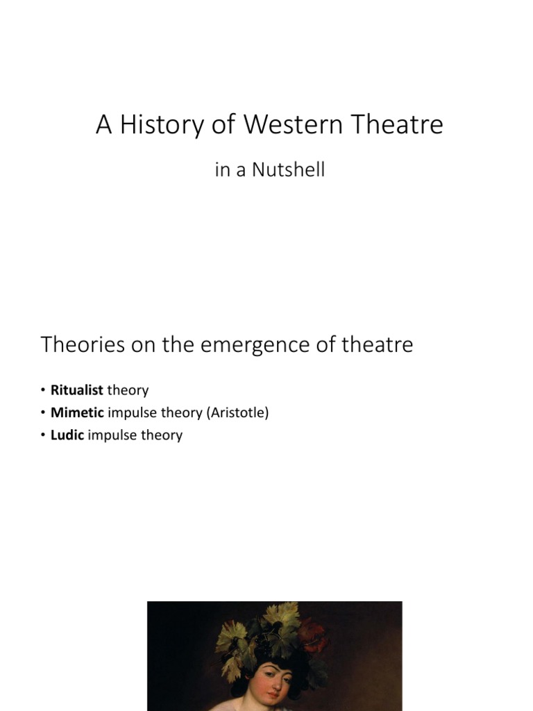 A History of Theatre | PDF | Theatre | English Literature