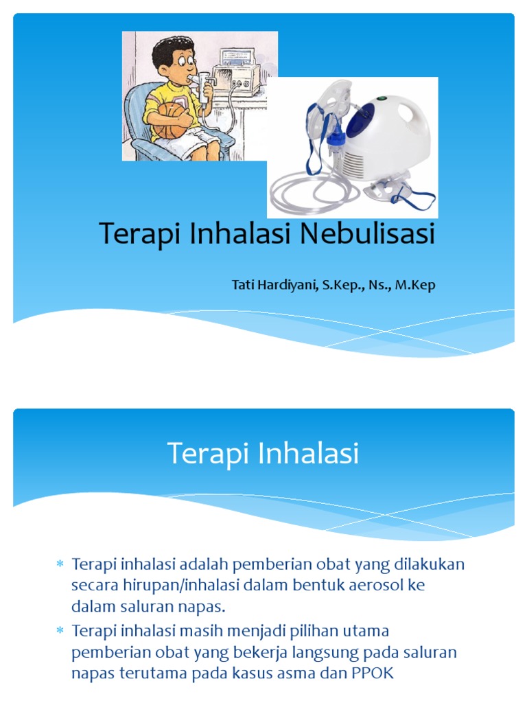 Terapi Inhalasi Nebulisasi | PDF