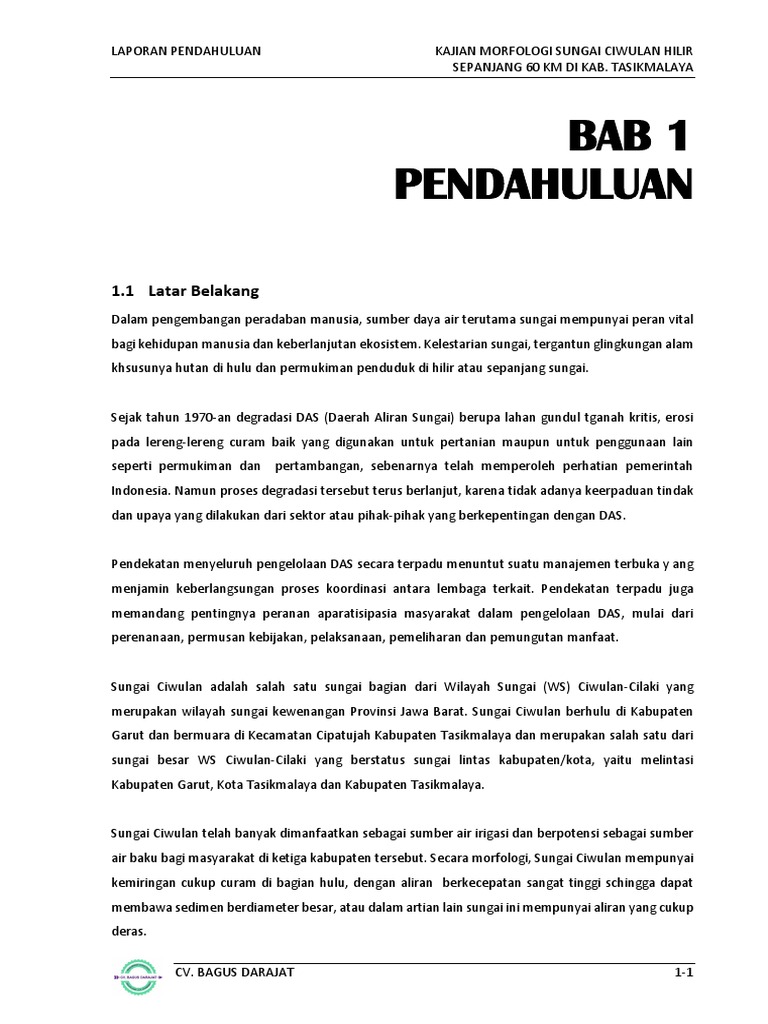 Bab 01 Pendahuluan | PDF