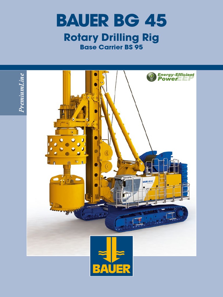 BG 45 - BS - 95 - PremiumLine - EN - 905 - 819 - 2 | PDF