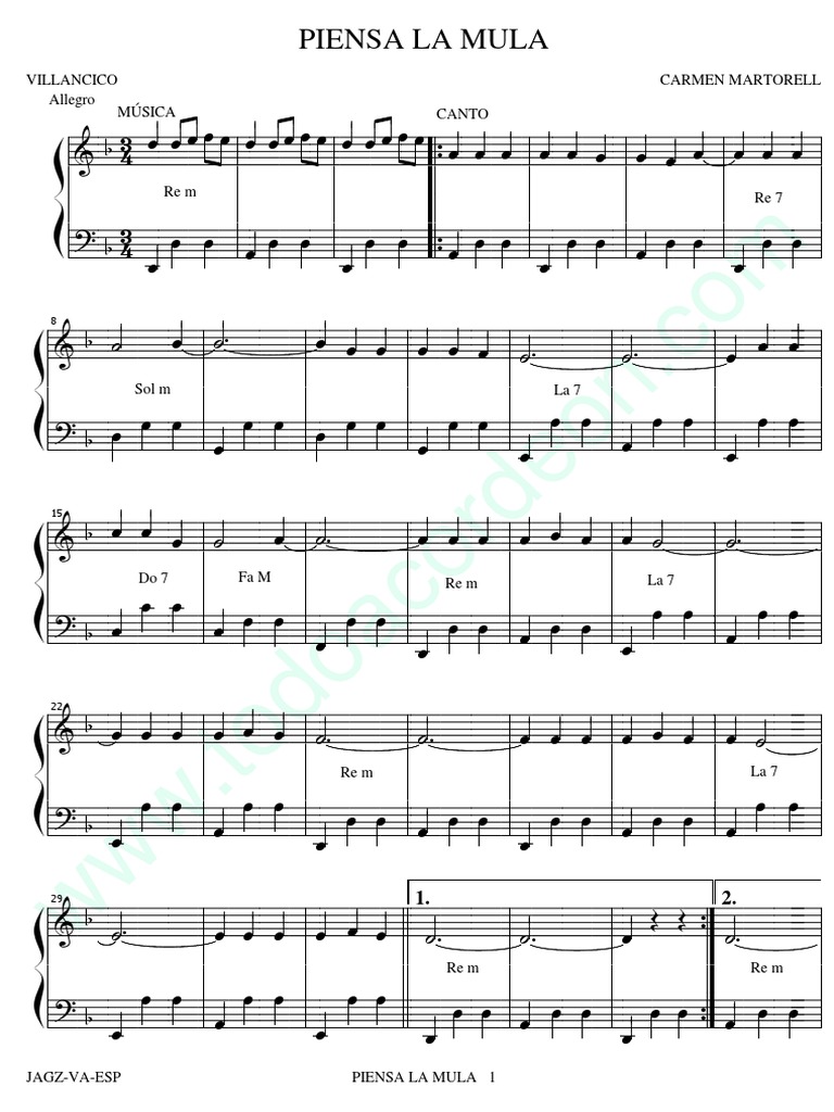 Piensa La Mula | PDF