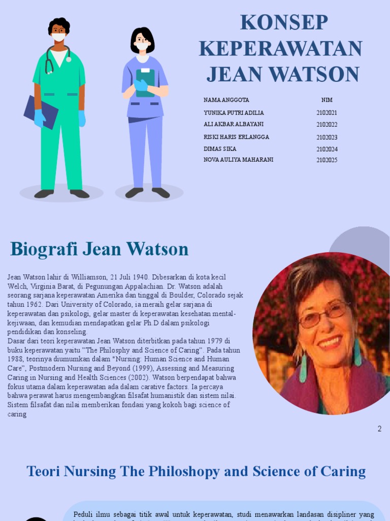 Jean Watson | PDF | Pengembangan Diri