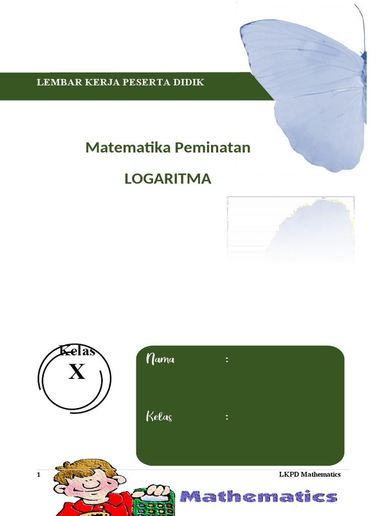 LKPD Logaritma Kelas X Mipa | PDF