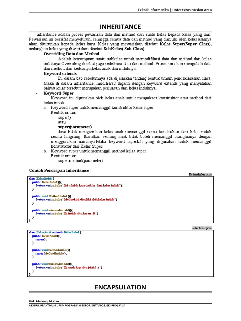 Modul Pbo Uma | PDF Modul Pbo Uma | PDF