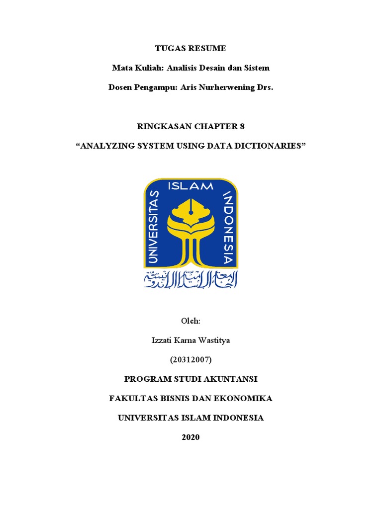 Tugas Resume Chapter 8 | PDF
