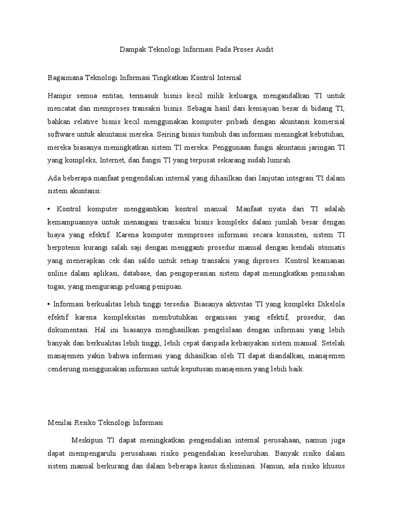 Resume Auditing | PDF