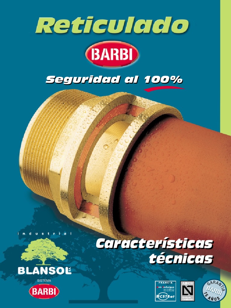 Tuberias PEX Barbi | PDF | Cobre | Tubería (transporte de fluidos)