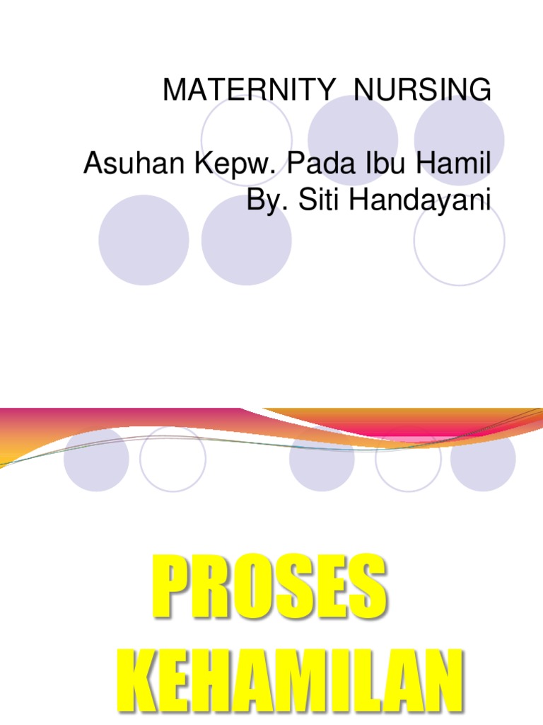 Panduan Kehamilan dan Perawatan Nifas | PDF | Kesehatan Holistik