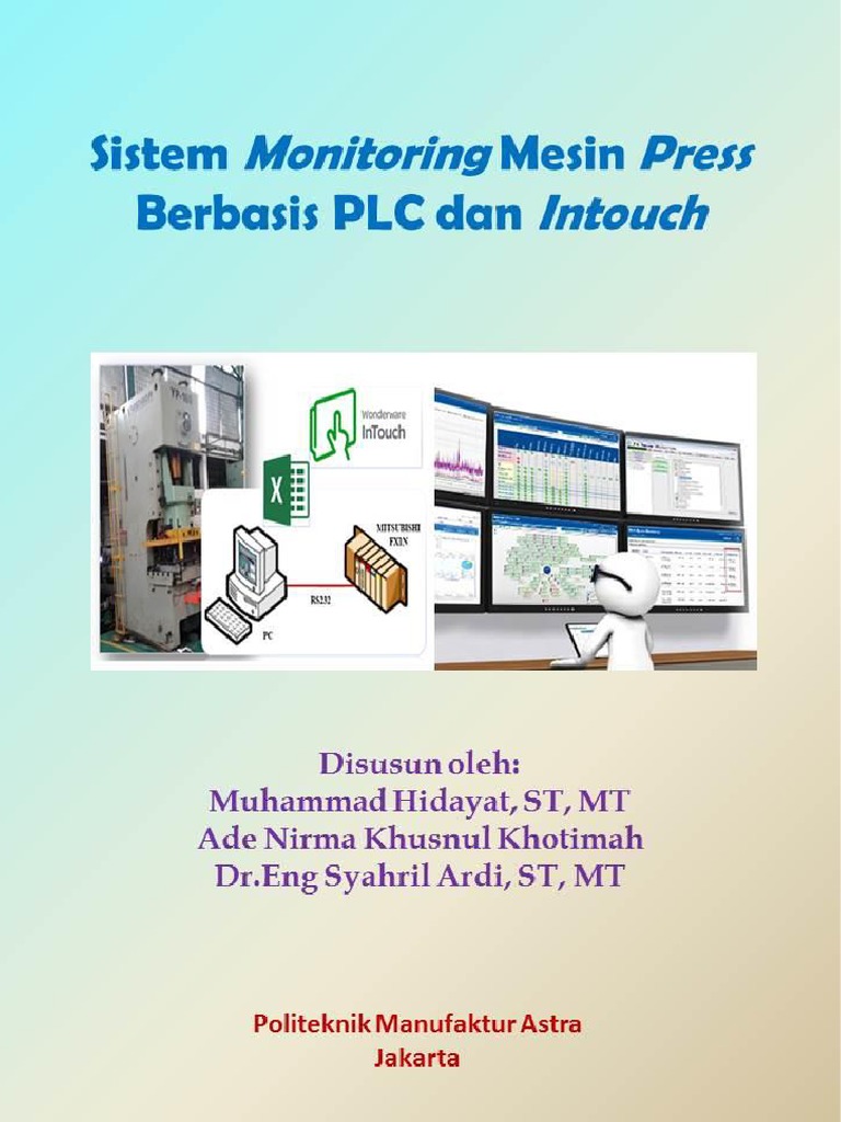 Sistem Monitoring Mesin Press Berbasis PLC Dan Intouch | PDF