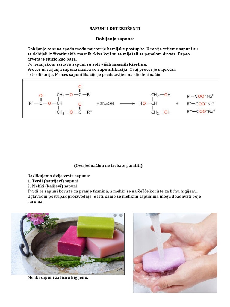 Sapuni I Deterdženti Eniz Đipa | PDF