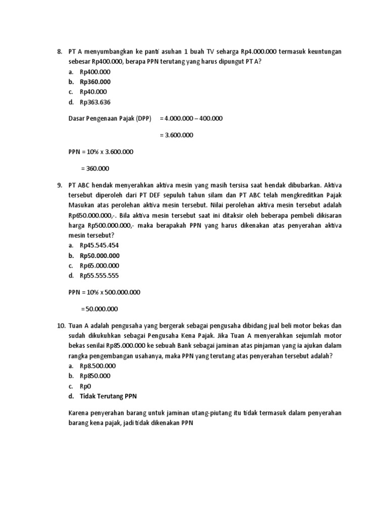 PPN 2 (8-11) | PDF | Pengelolaan Keuangan & Uang